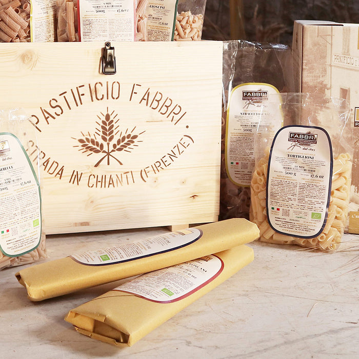 Pasta artigianale dal 1893. Grani biologici 100% italiani